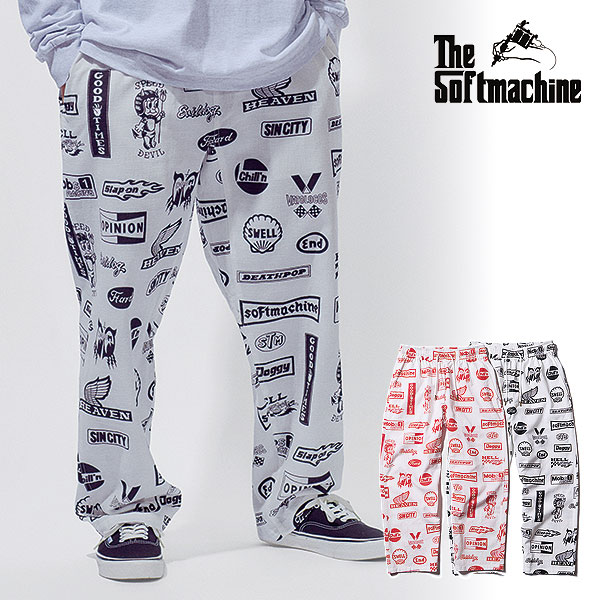 2026 春夏 先行予約 4月〜5月入荷予定 SOFTMACHINE ソフトマシーン MOTOR PANTS (EASY PANTS) パンツ キャンセル不可 atfpts