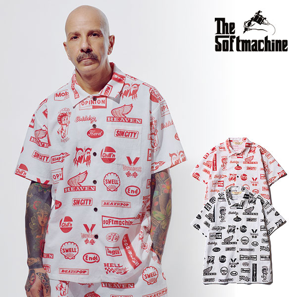 2026 春夏 先行予約 4月〜5月入荷予定 SOFTMACHINE ソフトマシーン MOTOR SHIRTS S/S メンズ シャツ キャンセル不可 atftps