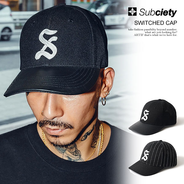 SUBCIETY サブサエティ SWITCHED CAP メンズ キャップ ベースボールキャップ ローキャップ atfcapの通販はau ...