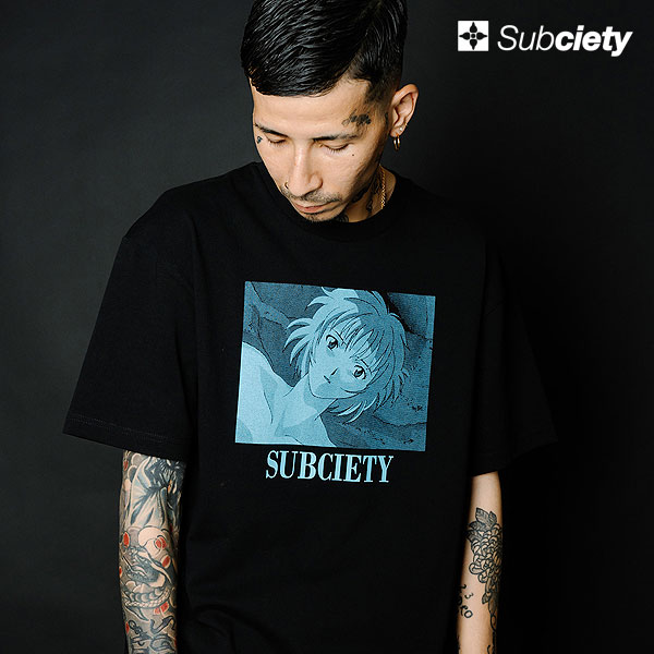EVANGELION × Subciety SUBCIETY サブサエティ DISC7 (REI) TEE Tシャツ atftps