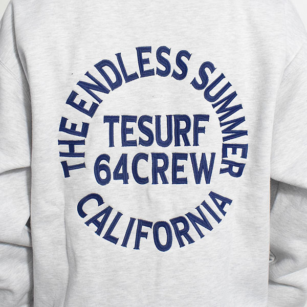 The Endless Summer エンドレスサマー TES SURF TEAM BIG ZIP PARKA -OATMEAL- メンズ パーカー ジップパーカー 送料無料 atftps