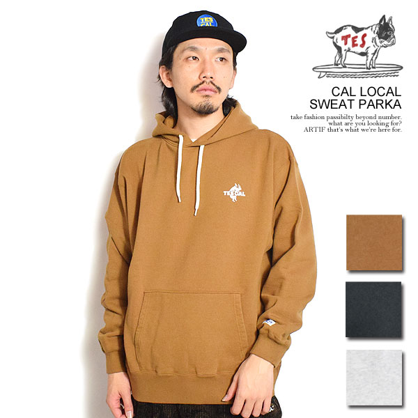 The Endless Summer エンドレスサマー TES CAL LOCAL SWEAT PARKA メンズ パーカー プルオーバー ブヒ サーフ atftps