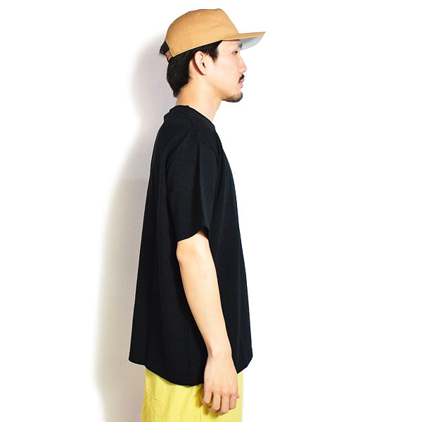 The Endless Summer エンドレスサマー TES ORGANIC COTTON HUNTINGTON BIG T-SHIRT -BLACK- メンズ Tシャツ 半袖 atftps