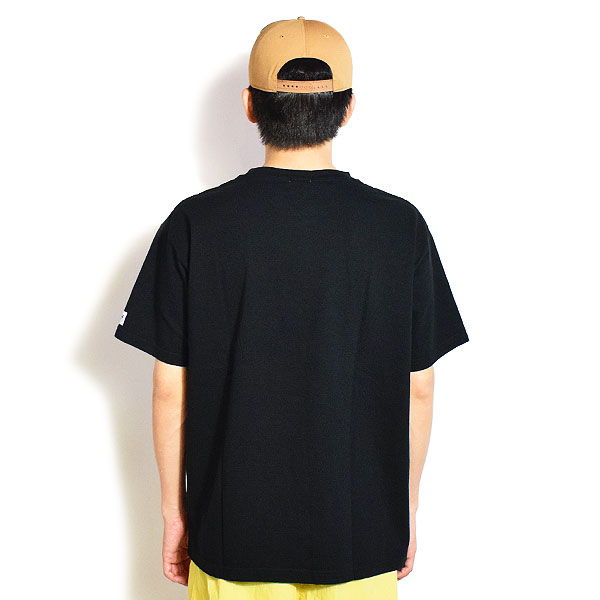 The Endless Summer エンドレスサマー TES ORGANIC COTTON HUNTINGTON BIG T-SHIRT -BLACK- メンズ Tシャツ 半袖 atftps