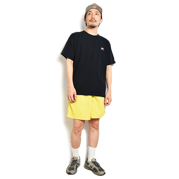 The Endless Summer エンドレスサマー TES ORGANIC COTTON HUNTINGTON BIG T-SHIRT -BLACK- メンズ Tシャツ 半袖 atftps