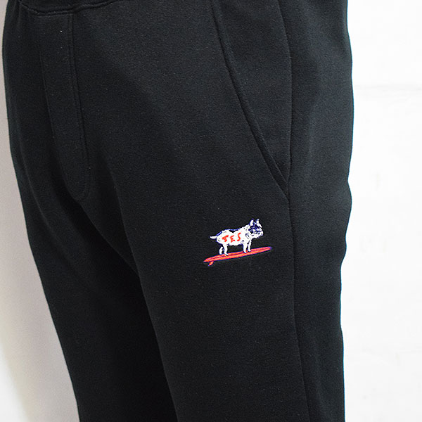 The Endless Summer エンドレスサマー TES SURF FABRIC SLIM PANT -BLACK- パンツ スウェットパンツ TES 送料無料 atfpts