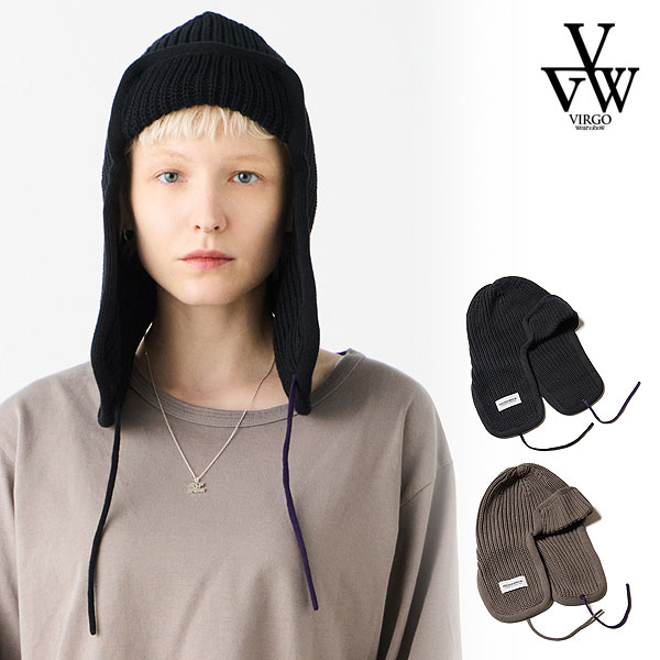2025 秋冬 先行予約 10月〜11月入荷予定 VIRGOwearworks ヴァルゴウェアワークス RABBIT EAR KNIT CAP キャンセル不可 atfcap
