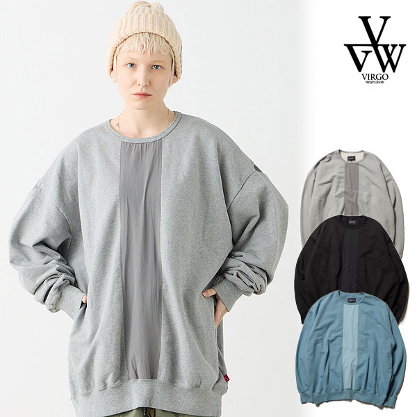 2025 秋冬 先行予約 11月〜12月入荷予定 VIRGOwearworks ヴァルゴウェアワークス VELOCITY REFLECT CREW SWT メンズ atftps