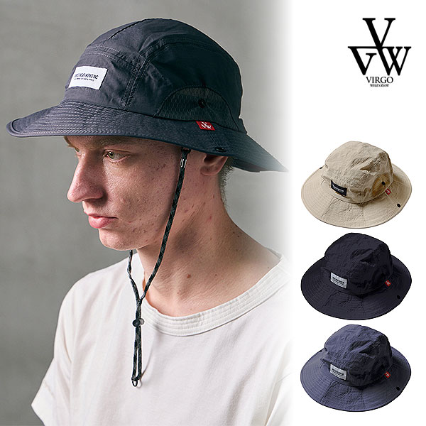 2026 春夏 先行予約 4月〜5月入荷予定 VIRGOwearworks ヴァルゴウェアワークス UTILITY BREEZE HAT メンズ ハット atfcap