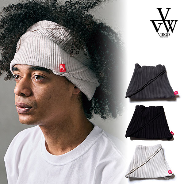 2026 春夏 先行予約 2月〜3月入荷予定 VIRGOwearworks ヴァルゴウェアワークス TWIST RIB HEADBAND メンズ ヘアバンド atfacc