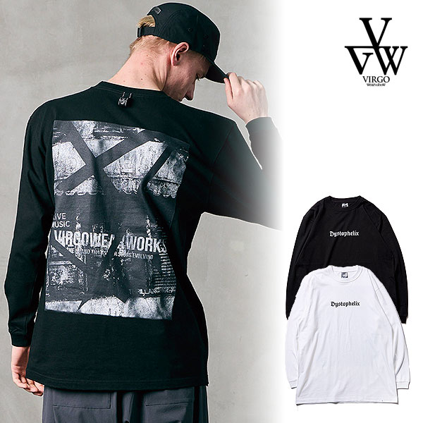 2026 春夏 先行予約 1月〜2月入荷予定 VIRGOwearworks ヴァルゴウェアワークス BACK IMPACT LONGSLEEVE Tシャツ atftps