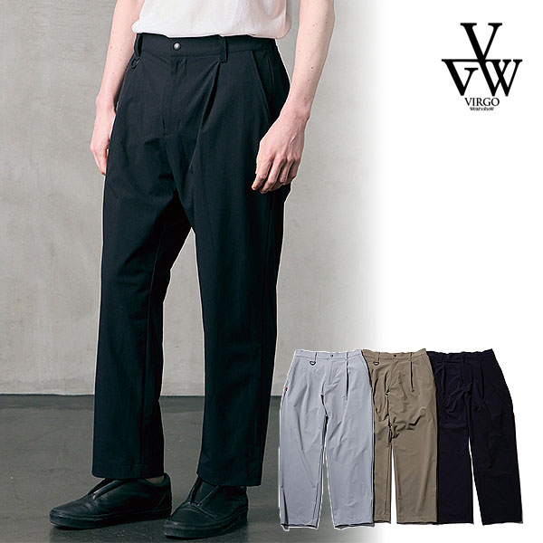 2026 春夏 先行予約 1月〜2月入荷予定 VIRGOwearworks ヴァルゴウェアワークス URBAN GRACE NYLON SLACKS パンツ atfpts
