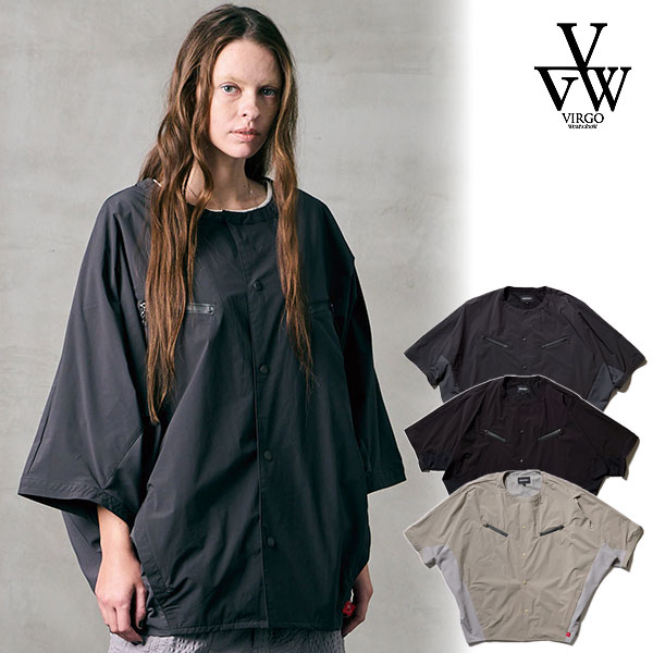 2026 春夏 先行予約 5月〜6月入荷予定 VIRGOwearworks ヴァルゴウェアワークス DYNAMIC DOLMAN SNAP SHIRT シャツ atftps