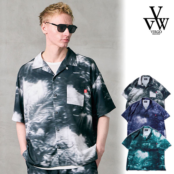 2026 春夏 先行予約 5月〜6月入荷予定 VIRGOwearworks ヴァルゴウェアワークス FOREST SIGN ALOHA SHIRTS シャツ atftps