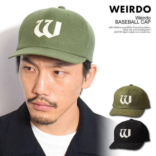 WEIRDO ウィアード Weirdo - BASEBALL CAP メンズ キャップ ベースボールキャップ フランネル アメカジ 送料無料 atfcap