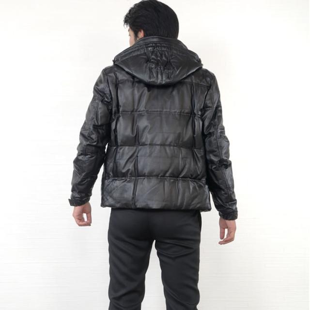 メンズ レザー ソフトラムダウンジャケット(MZR1271)の通販はau PAY