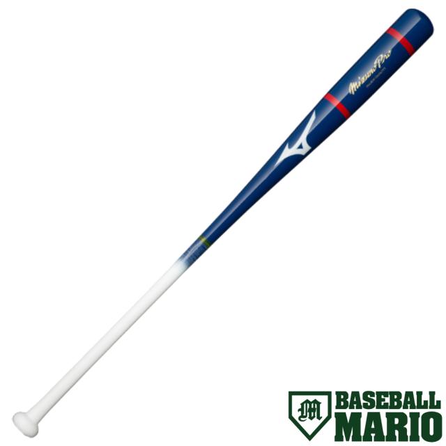 ミズノ MIZUNO ミズノプロ MizunoPro 木製ノックバット 90cm 平均570g 一般 ネイビー×ホワイト 2023勝色コレクションモデル 硬式 軟式 ソフトボール 野球 硬式 バット 木製 ノックバット 1CJWK17390