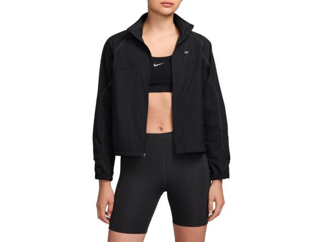 ナイキ NIKE ランニングジャケット レディース ブラック 黒 スポーツ フィットネス フルジップ ジャケット HJ6990-045