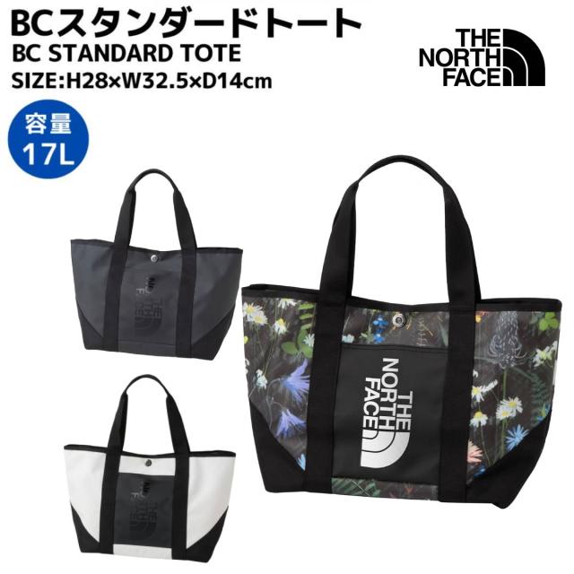 ザ・ノース・フェイス THE NORTH FACE 【正規取扱店】BC STANDARD TOTE BCスタンダードトート 17L メンズ レディース ユニセックス ポリエステル ブラック ホワイト カジュアル バッグ 手提げ トートバッグ 通学 NM82451 K WD AF