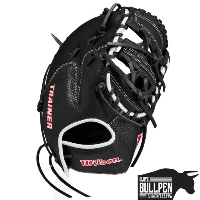 ウイルソン/ウィルソン Wilson トレーナー デュアル Trainer DUAL トレーニンググラブ 11インチ 一塁手用 ファースト トレーニングミット ブラック 野球 グローブ 一塁 ファースト WBW10091011