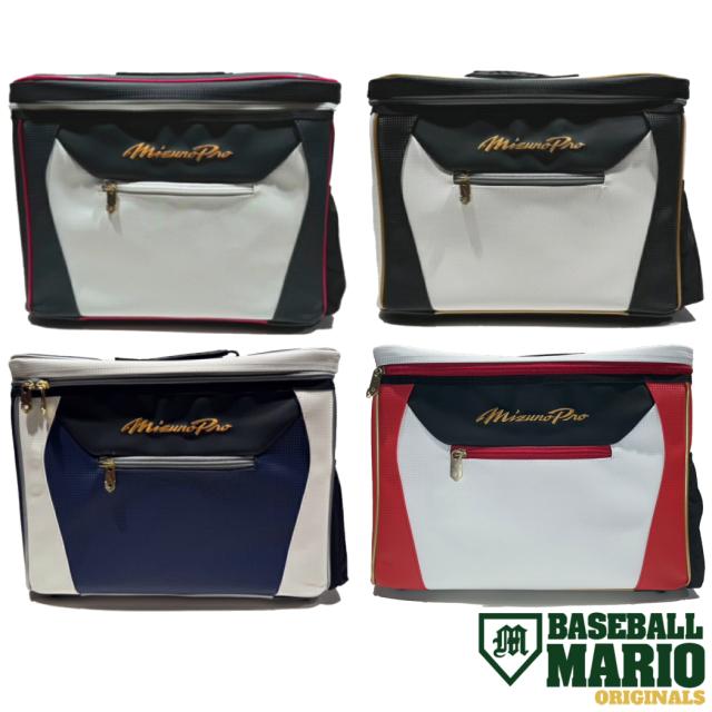 ミズノ MIZUNO ミズノプロ MizunoPro マリオオリジナル オーダーグラブケース 約20L グラブ2個入れ マルチカラー 野球 バッグ 収納 グラブケース 部活 遠征 1FJC3S2001
