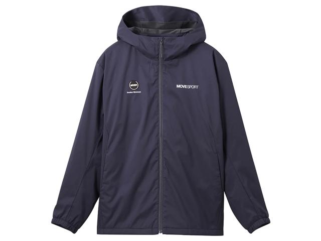 デサント DESCENTE HEATNAVI TOUGH ヒートナビ タフ ライトリップ フーディー メンズ 秋 冬 ネイビー 紺 スポーツ トレーニング パーカー ジャケット ST4FWB32M-NV00