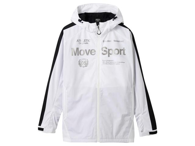 デサント DESCENTE HEATNAVI ヒートナビ ブラッシュド オーセンティックロゴ フーディー メンズ 秋 冬 ホワイト 白 スポーツ トレーニング パーカー ジャケット ST4FWB34M-WHBK