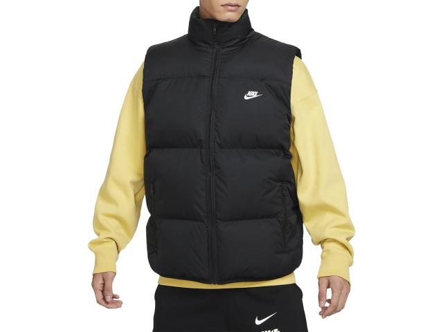 ナイキ NIKE スポーツウェア クラブ PrimaLoft ウォーターレペラント パファー ベスト メンズ 秋 冬 ブラック 黒 スポーツ トレーニング アウター ベスト 防寒 FB7374-010