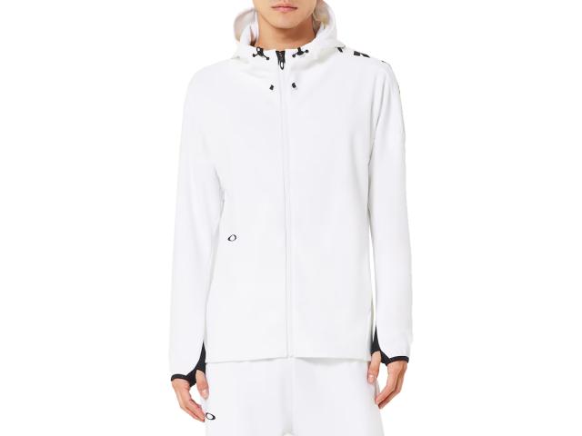 オークリー OAKLEY US規格 Enhance 3Rdg Synchronism Jkt 8.0 エンハンス 3Rdg シンクロニズム ジャケット 8.0 メンズ 秋 冬 ホワイト 白 スポーツ トレーニング パーカー ジャケット FOA407555-100