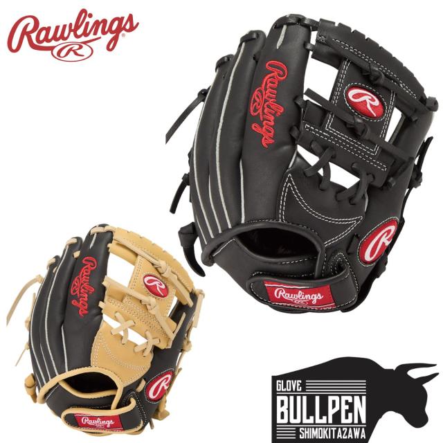ローリングス Rawlings SURE CATCH シュアキャッチ 少年軟式用グラブ オールラウンド用 サイズSS キャメル ブラック 【ベースボールマリオ】 野球 軟式 グローブ オールラウンド GJ5SCBFSS