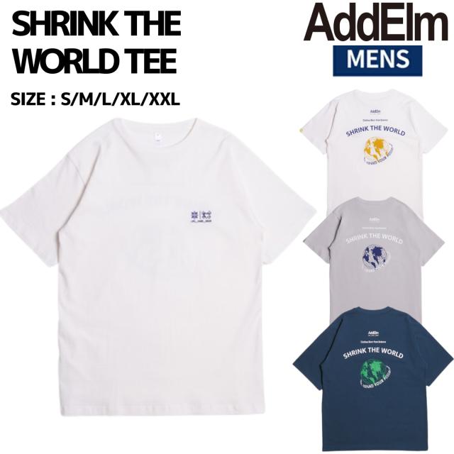 アドエルム AddElm SHRINK THE WORLD TEE スポーツ トレーニング 半袖 Tシャツ ALTM51241