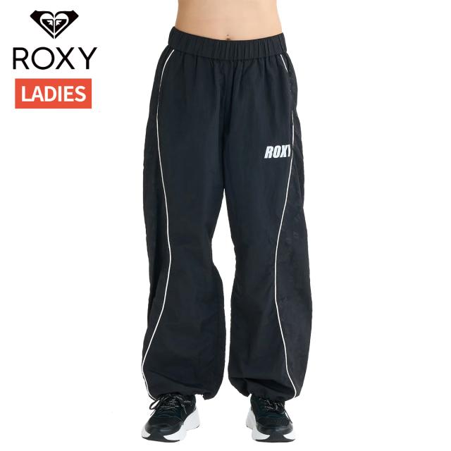 ロキシー ROXY HAVING FUN PANTS ハビング ファン パンツ レディース 撥水加工 ブラック 黒 スポーツ フィットネス ロング パンツ RPT254538-BLK