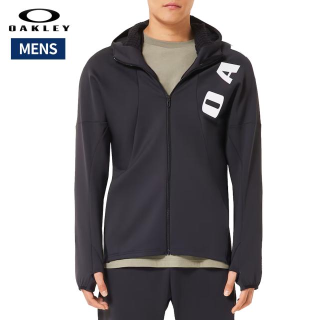 オークリー OAKLEY US規格 3Rdg Synchronism Jacket 8.7 3Rdg シンクロニズム ジャケット 8.7 メンズ 秋 冬 グレー 灰色 スポーツ トレーニング パーカー ジャケット FOA408204-01N