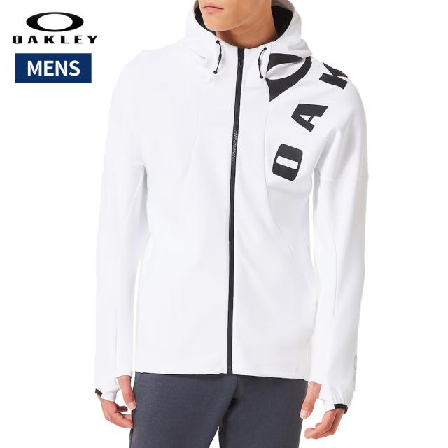 オークリー OAKLEY US規格 3Rdg Synchronism Jacket 8.7 3Rdg シンクロニズム ジャケット 8.7 メンズ 秋 冬 ホワイト 白 スポーツ トレーニング パーカー ジャケット FOA408204-100
