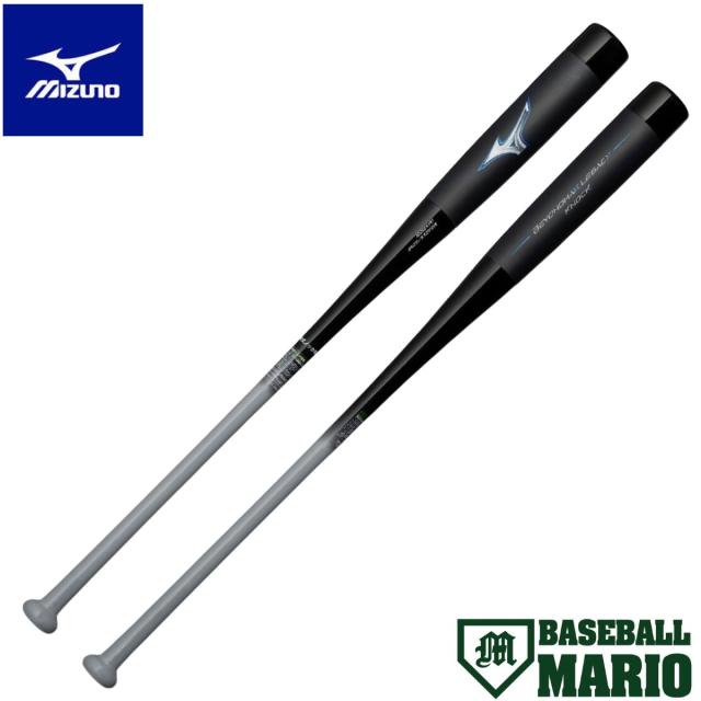 ミズノ MIZUNO ビヨンドマックスレガシーノック 軟式用 木製バット 89cm 2025年秋冬 【ベースボールマリオ】 野球 軟式 バット 木製バット 1CJWK19189