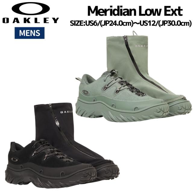 オークリー OAKLEY Meridian Low Ext シューズ スポーツ 靴 メンズ ブラック グリーン FOF100682