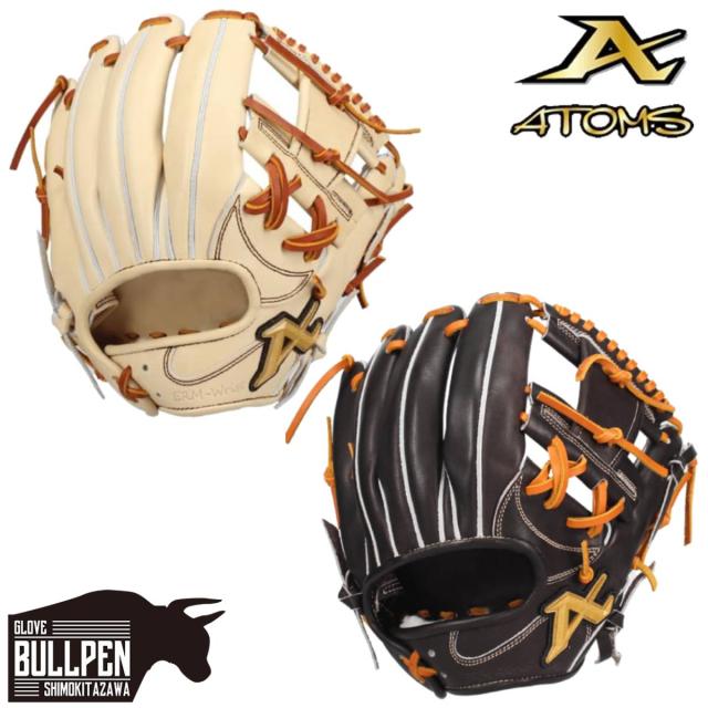 アトムズ ATOMS 専用グラブ袋付き Neo Professional Line 硬式用グラブ 内野手用 一般 066型 29.0cm ネオプロフェッショナルライン 野球 硬式 グローブ 高校野球対応 大学 社会人 ベースボールマリオ APL-NE066