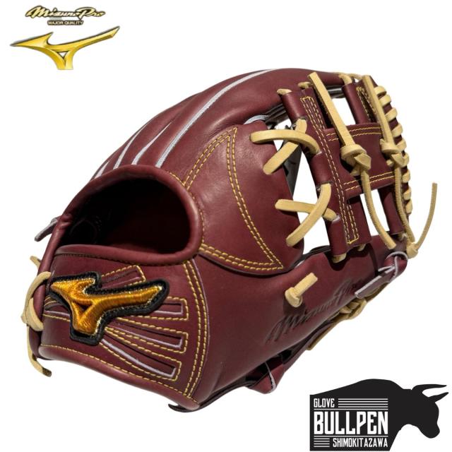 ミズノ MIZUNO 【専用グラブ袋付き】ミズノプロ MizunoPro 限定モデル 硬式用グラブ 内野手用 サイズ10 一般 野球 硬式 グローブ 内野手 ベースボールマリオ 1AJGH33233 6880