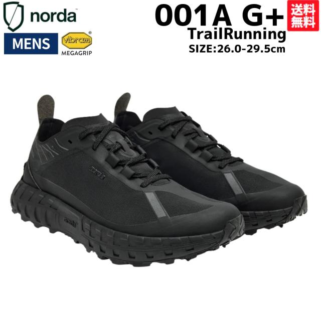 ノルダ Norda トレランシューズ メンズ トレイルランニング 靴 G＋ 全天候型 スポーツ トレイルラン シューズ 体温調節機能 Norda001A-G+M