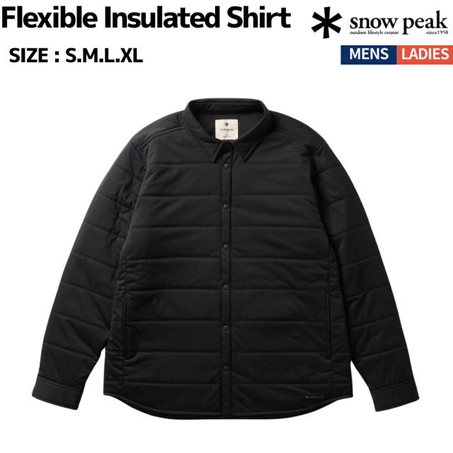 スノーピーク peak Flexible Insulated Shirt カジュアル ウェア アウター SW-25AU0030