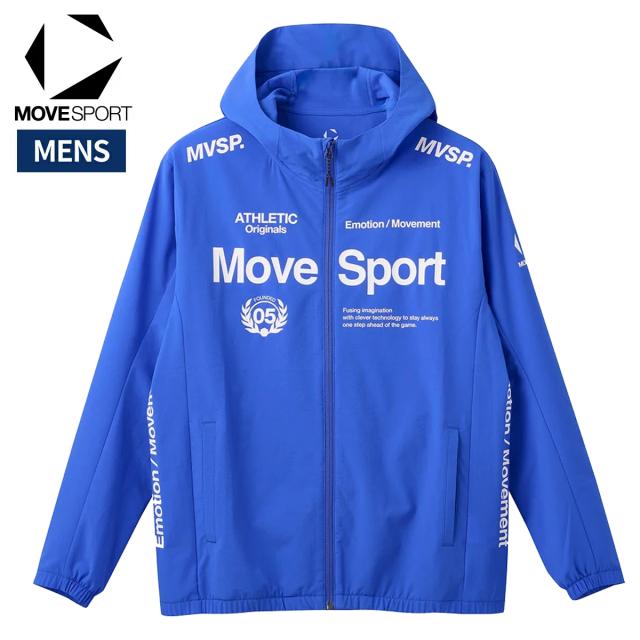 ムーブスポーツ MOVESPORT AIRY TRANSFER TAIKYU エアリー トランスファー タイキュウ フルジップフーディー 石川祐希選手着用 メンズ パープル 紫 スポーツ トレーニング パーカー ジャケット ST5SJK22M-PP00