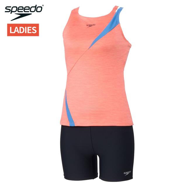 スピード speedo ディアゴナプロセパレーツ レディース ピンク 桃色 水泳 スイム フィットネス 水着 SFW22560-XC