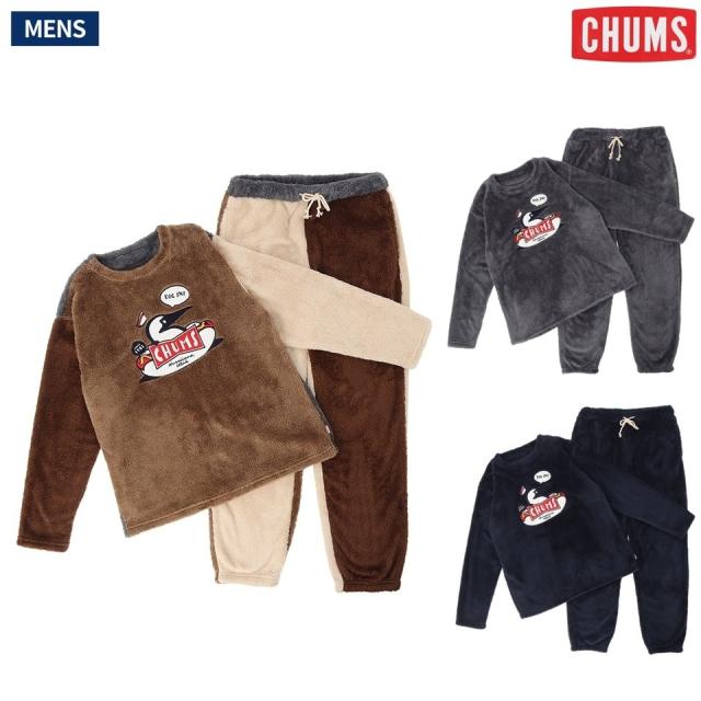 チャムス CHUMS チャムスホームフリースチラックスウェアセット CHUMS  Flc Chllx Wear ルームウェア シリーズ 部屋着 トレーニング カジュアル ウェア アウター CH01-2665