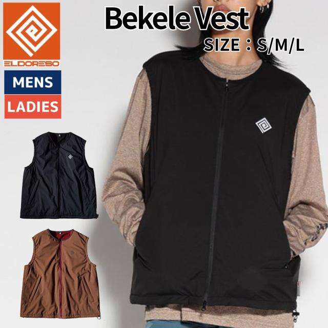 エルドレッソ ELDORESO Bekele Vest ベケレベスト メンズ レディース ユニセックス 秋 冬 スポーツ ランニング ウェア ベスト E3300625