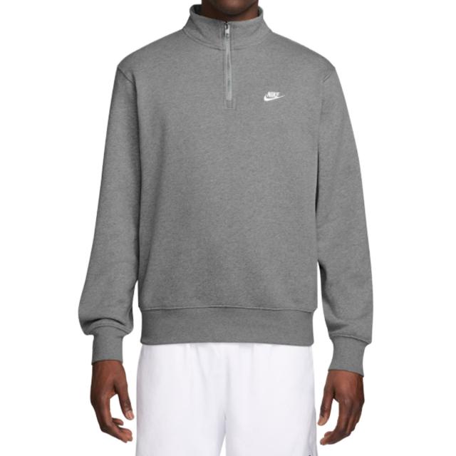 ナイキ NIKE クラブ BB ハーフジップ L/S トップ メンズ カジュアル アウトドア スウェット トレーナー 裏起毛 プルオーバー FN3865 063