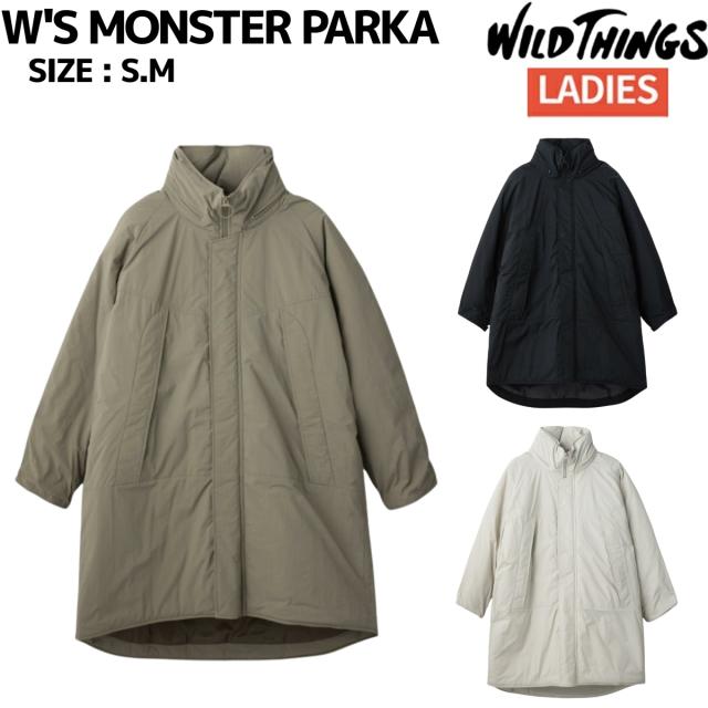 ワイルドシングス WILD THINGS ウィメンズ モンスターパーカー W'S MONSTER PARKA カジュアル アウター  ウェア WTL25101SK
