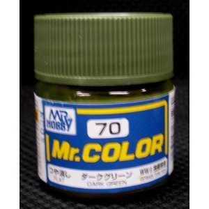 4973028635270:塗料 C70 ダークグリーン【新品】 GSIクレオス Mr.カラーの通販はau PAY マーケット - ゲーム ...