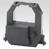 （まとめ買い）アマノ EX9000用単色リボン CE-316350 00011142 〔3個セット〕 【北海道・沖縄・離島配送不可】