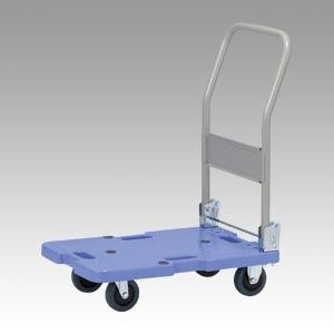 （まとめ買い）ナンシン 樹脂運搬車サイレントマスター ブルー LSK-201 00070909 〔3台セット〕 【北海道・沖縄・離島配送不可】