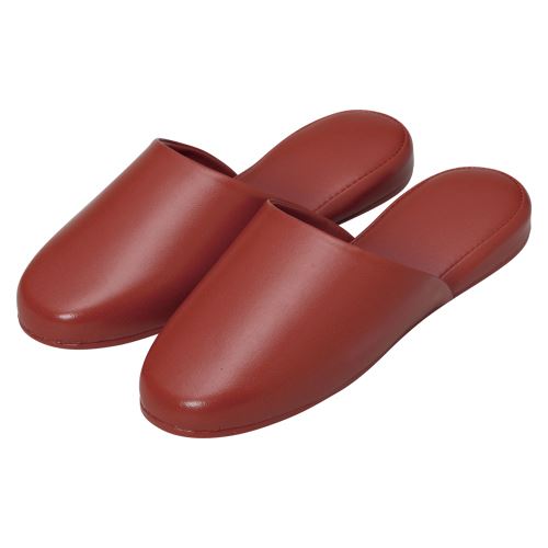 （まとめ買い）オーミケンシ 高周波レザースリッパ10足組ブラウン 5705-10 00017781 〔×3〕 【北海道・沖縄・離島配送不可】